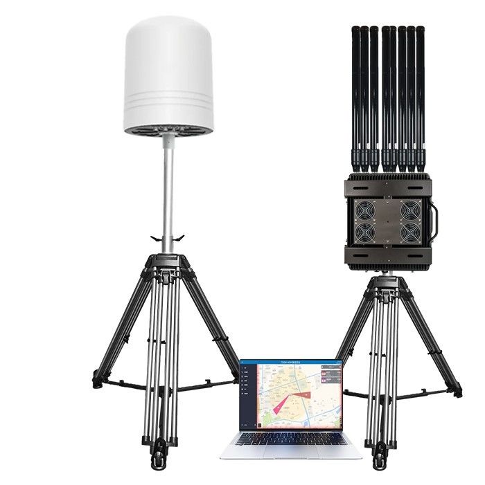 6GHz Stationary Drone Detector with 10KM RF Sensing Range