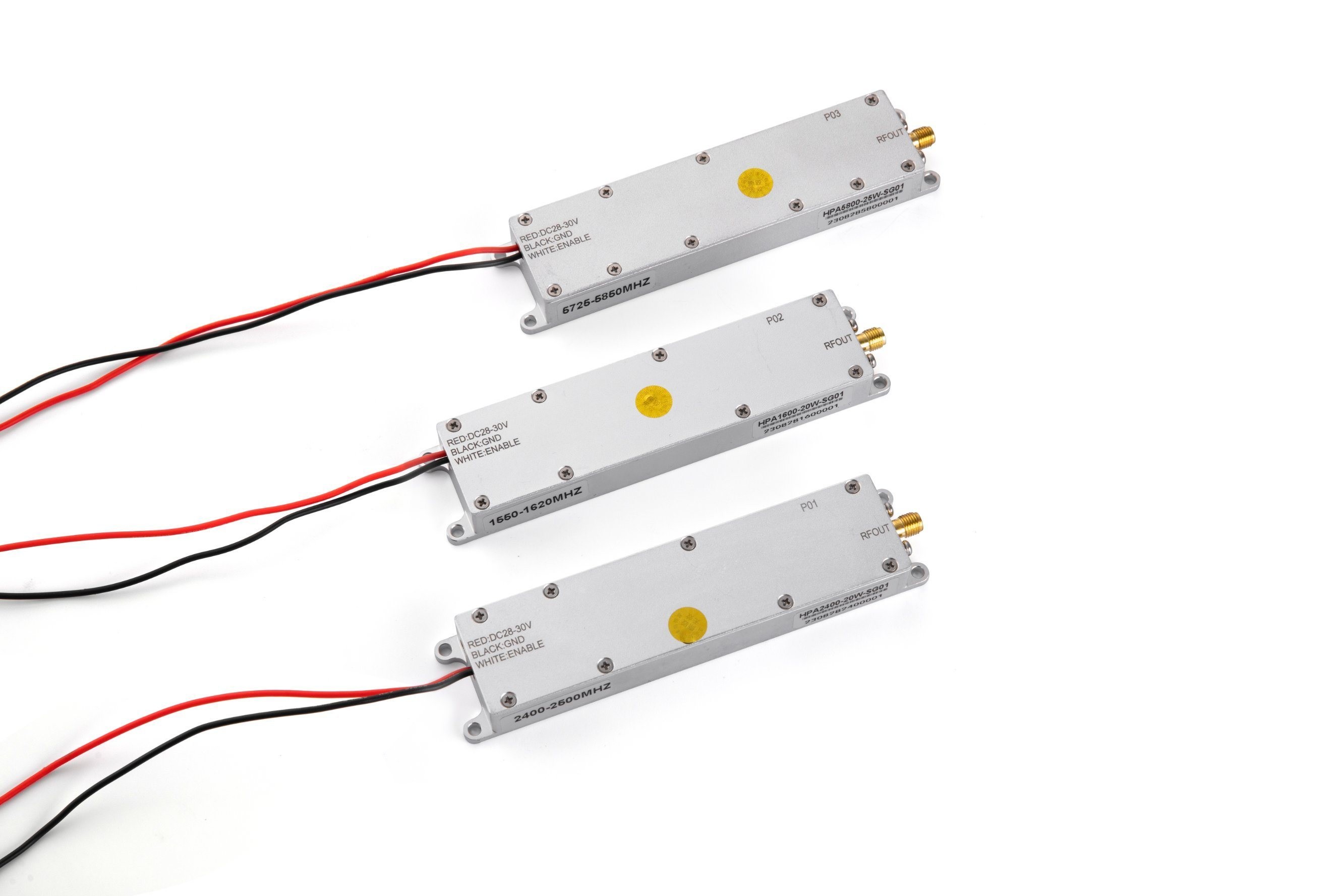 1.5g 1500-1600mhz 20W GaN Module for Counter Fpv Anti Drone PA Power ...
