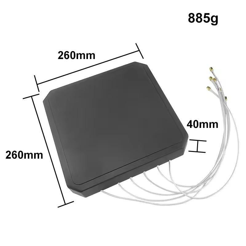 6 Band 26cm 17dBi MIMO Directional Panel Antenna Waterproof for Drone ...