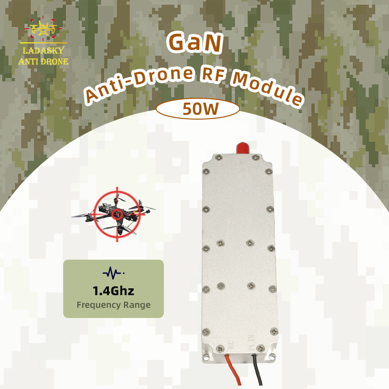 50W 1.4Ghz GaN Anti Drone RF Module Anti Fpv Module anti drone system ...
