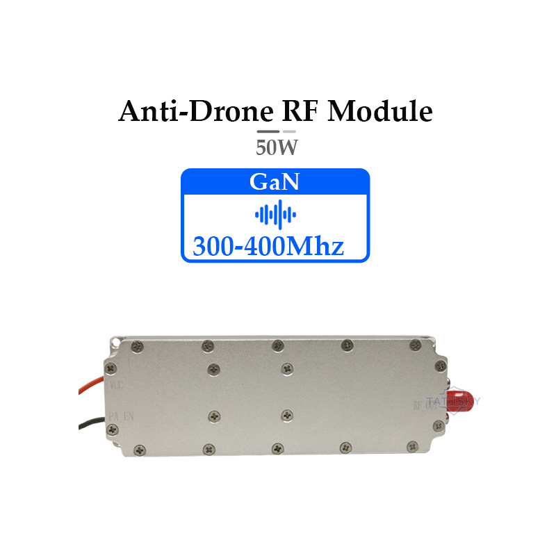 50W GaN RF Module for Anti-Drone Systems | 300-400MHz